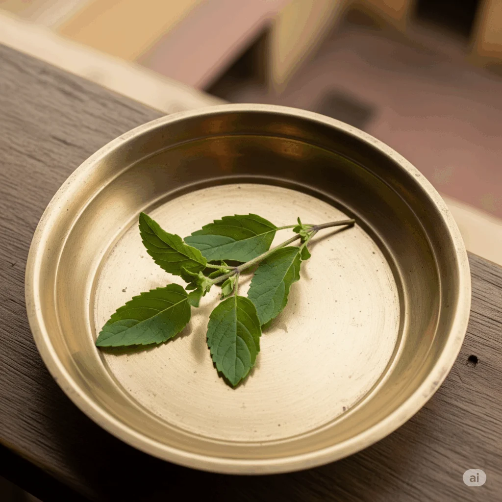 Tulsi Leaf - Temple Blessings